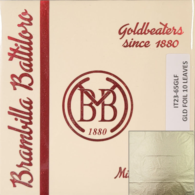 Brambilla Gold Leaf Book – Hot Glass Color & Supply
