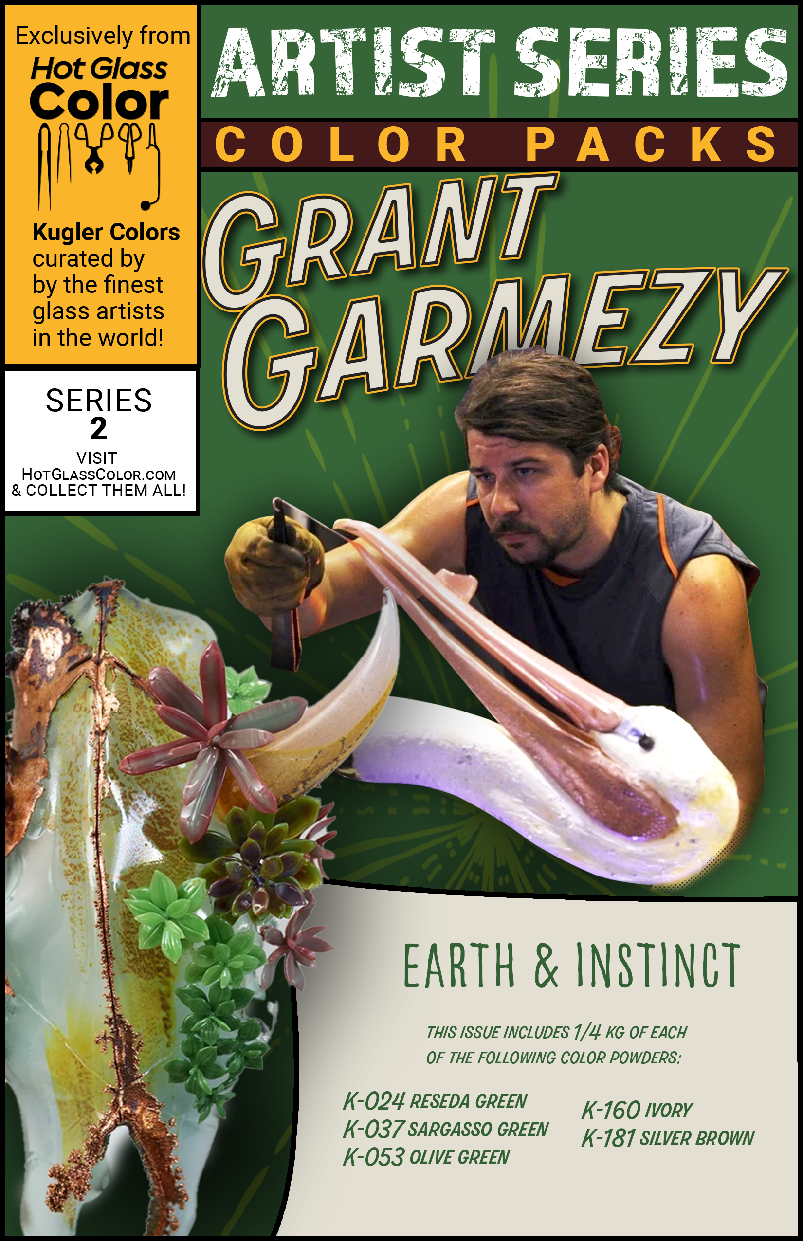 Artist Series - Grant Garmezy: Earth & Instinct – Hot Glass Color & Supply